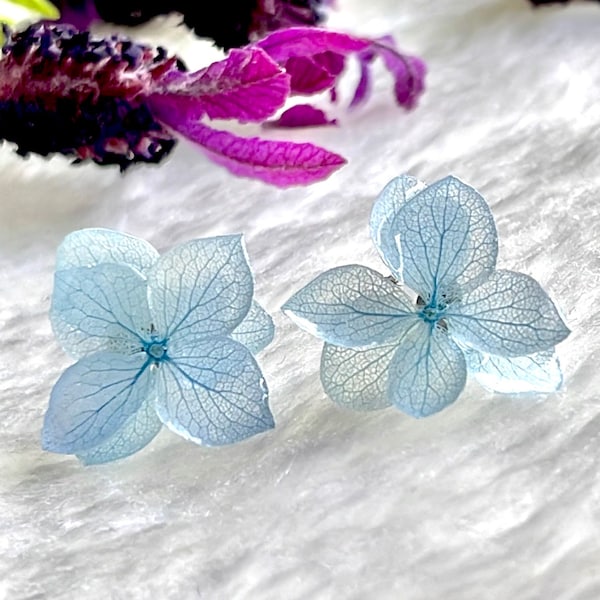 Hydrangea Earrings - Etsy