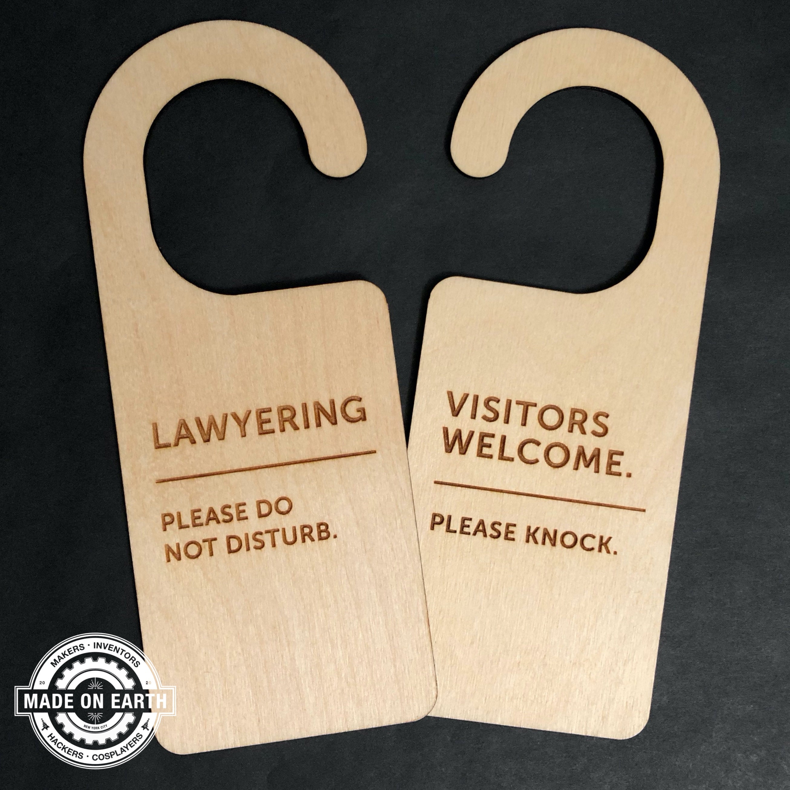 Please Do Not Disturb By Knocking