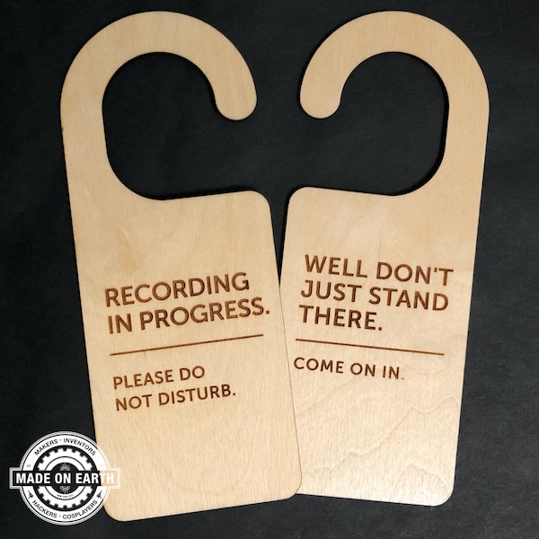 Filming in Progress Sign - Etsy