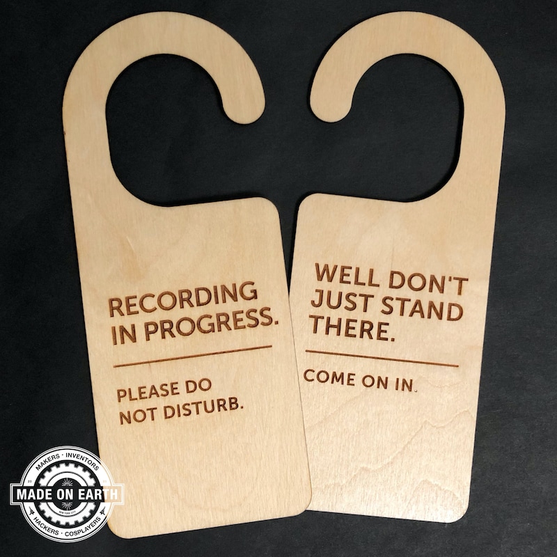 Filming in Progress Sign - Etsy