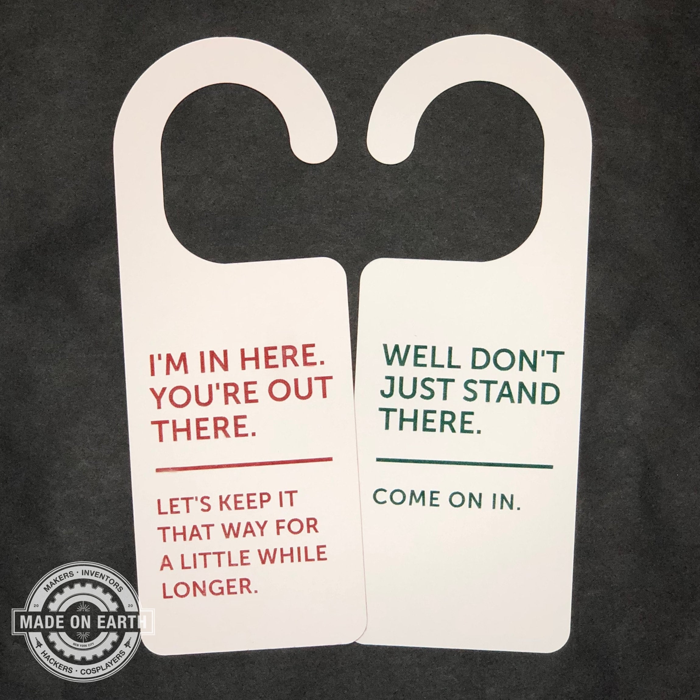 Do Not Disturb Sign I'm in Here Double Sided DND Sign - Etsy