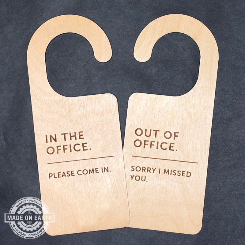 In and Out Office Signs - Etsy