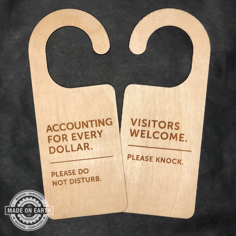 Accounting Door Sign - Etsy