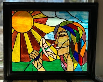 Wooden Glass Panel - Etsy