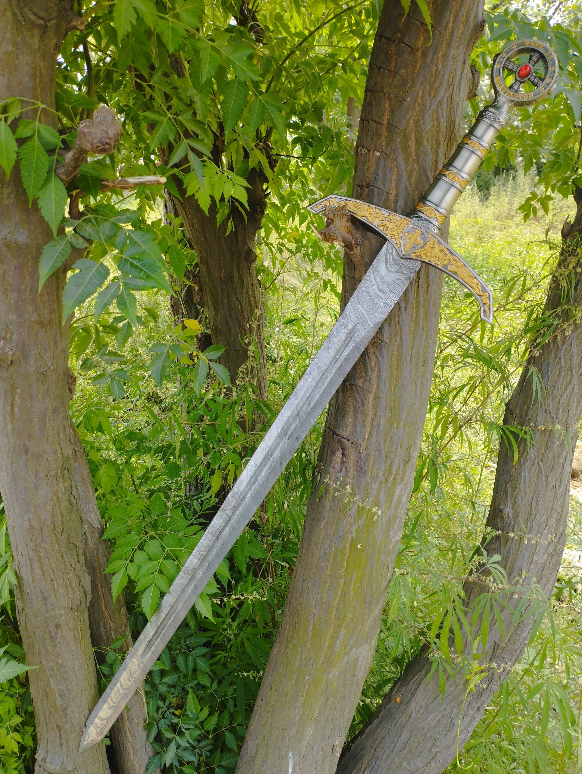 Long Sword With Sheath Medieval Sword With Sheath Ornament - Etsy