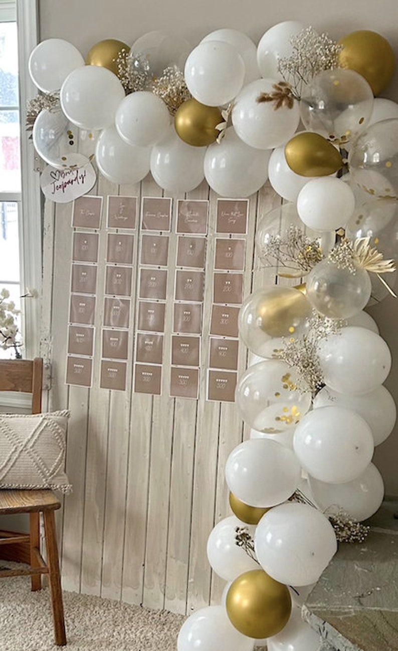 Jeopardy Game for Bridal/wedding Shower or Batchlorette Party ...