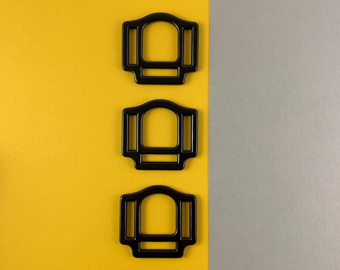 25mm / 1 Inch Black 3-sided Horse Halter Square - 1 Piece - Etsy