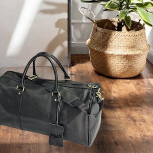 Custom Leather Duffle Bag, Personalized GYM Bag, Duffle Bag and Luggage ...