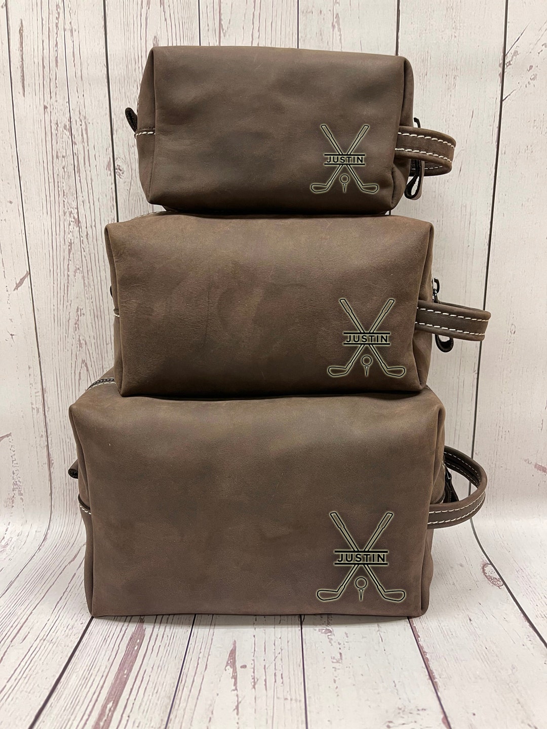Graduation Gift for Son,custom Golf Themed Dopp Kit,golf Coach Gift ...