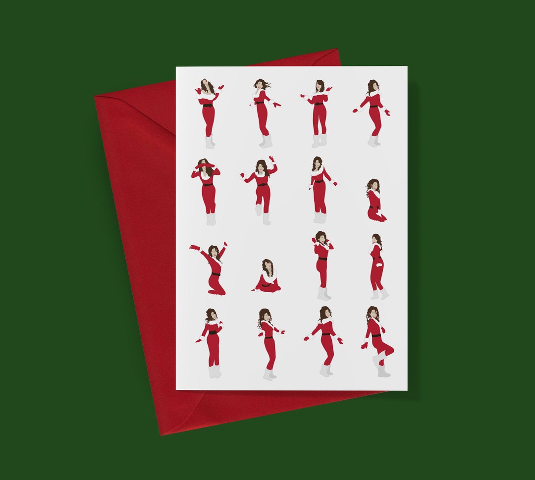 All I Want for Christmas is You - Mariah Carey A6 Christmas Card - Etsy