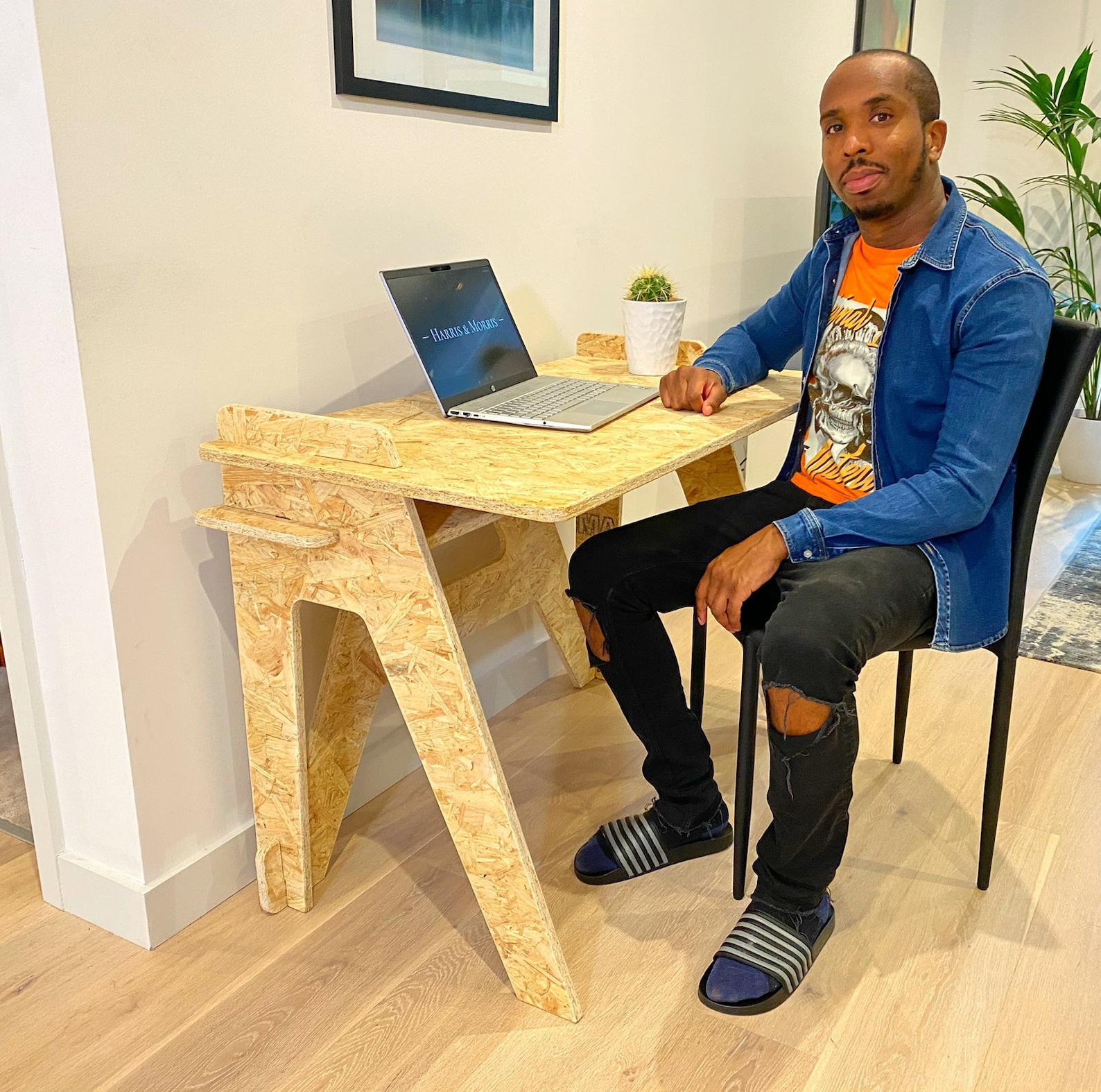 OSB Slot Together Desk - Etsy UK