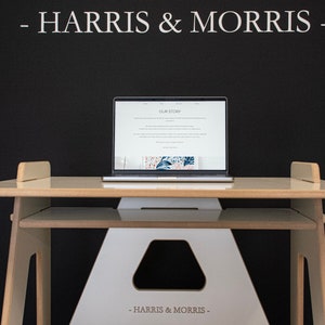 White - Slot Together Desk - Etsy UK