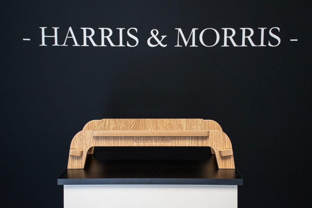 Oak - Slot Together Monitor Stand - Etsy