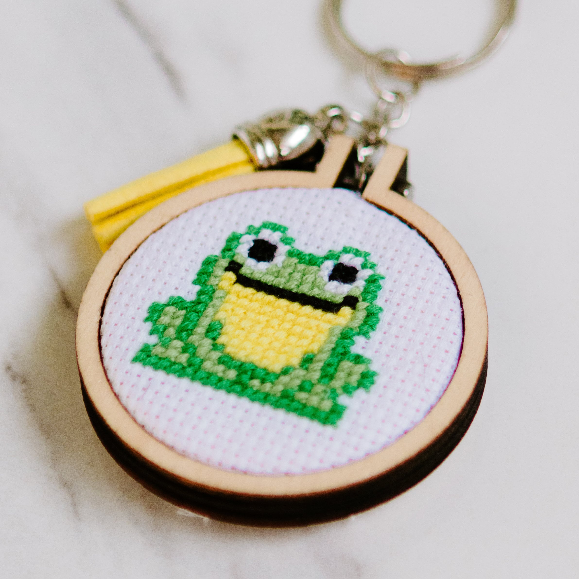 Frog Keychain - Etsy