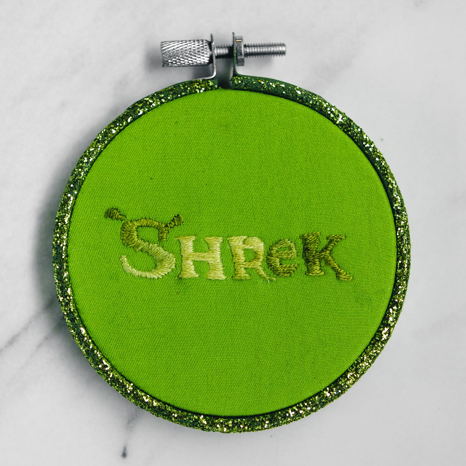 Shrek Embroidery Decor - Etsy