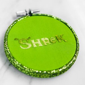 Shrek Embroidery Decor - Etsy
