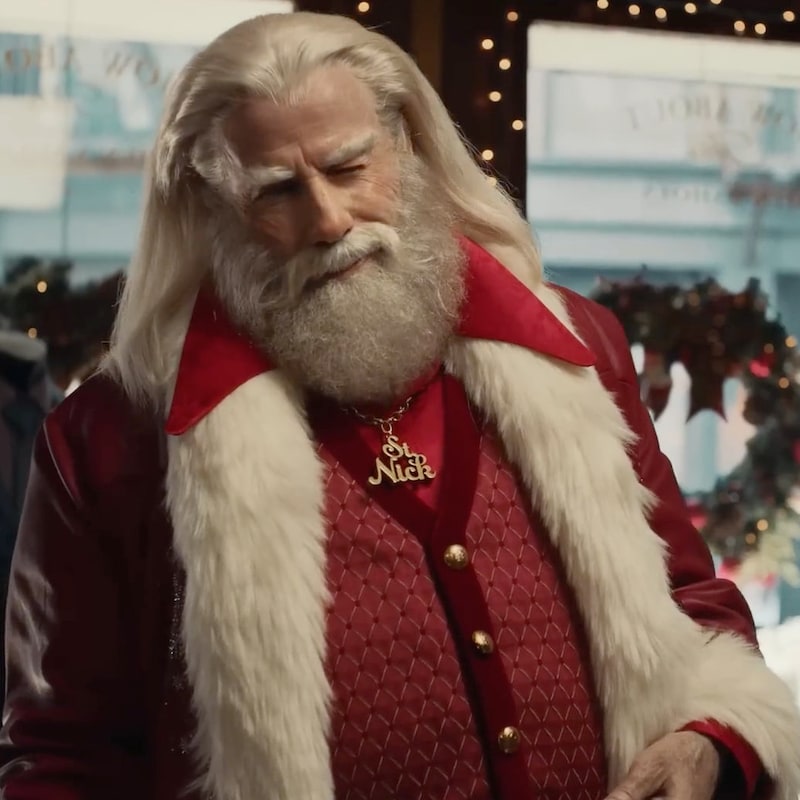 Gold Santa Necklaces - Etsy