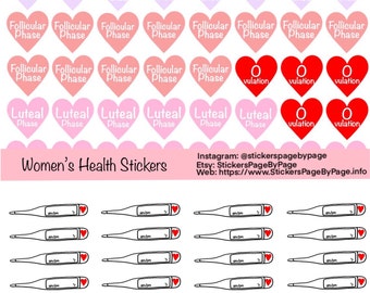 Fertility Stickers | Etsy