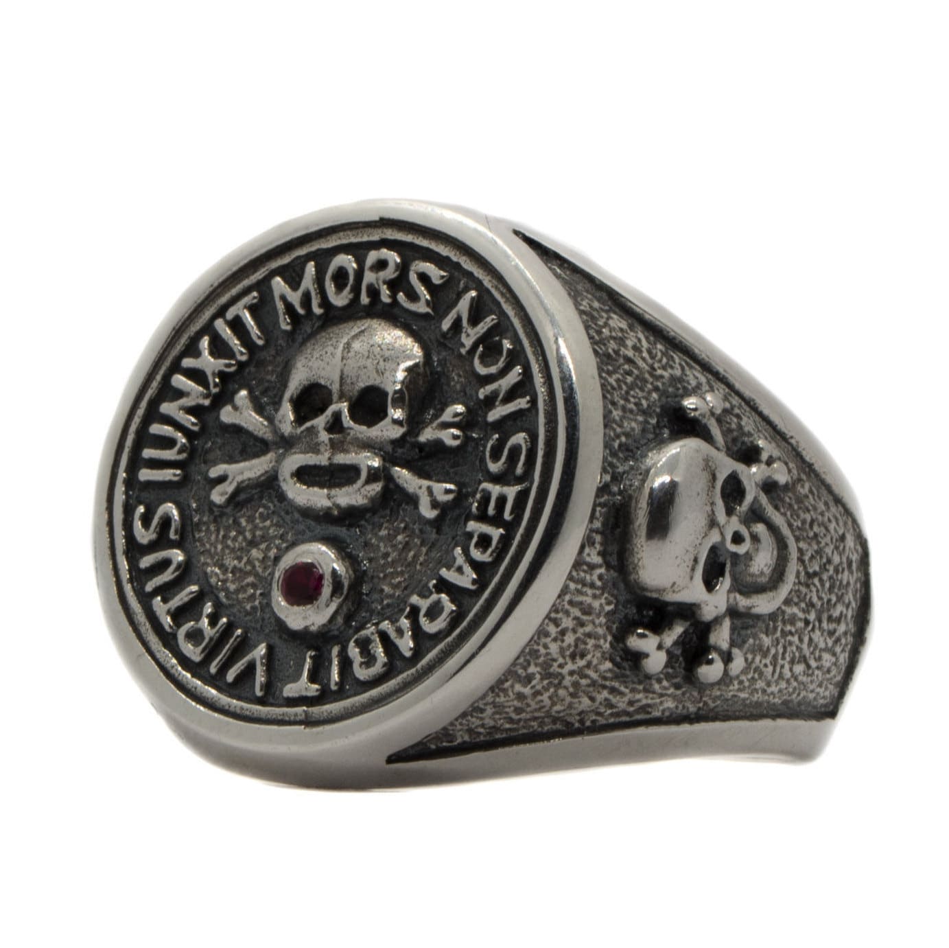 Sterling Silver Skull and Bones Masonic Ring Fashion Ring - Etsy UK