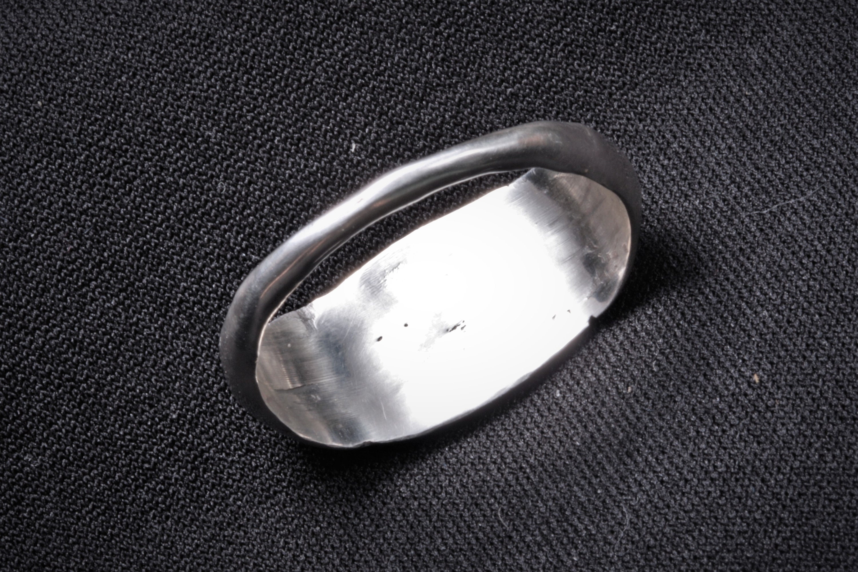 Roman Ring With a Handshake as Symbol of Loyalty and Reliability. Cast ...