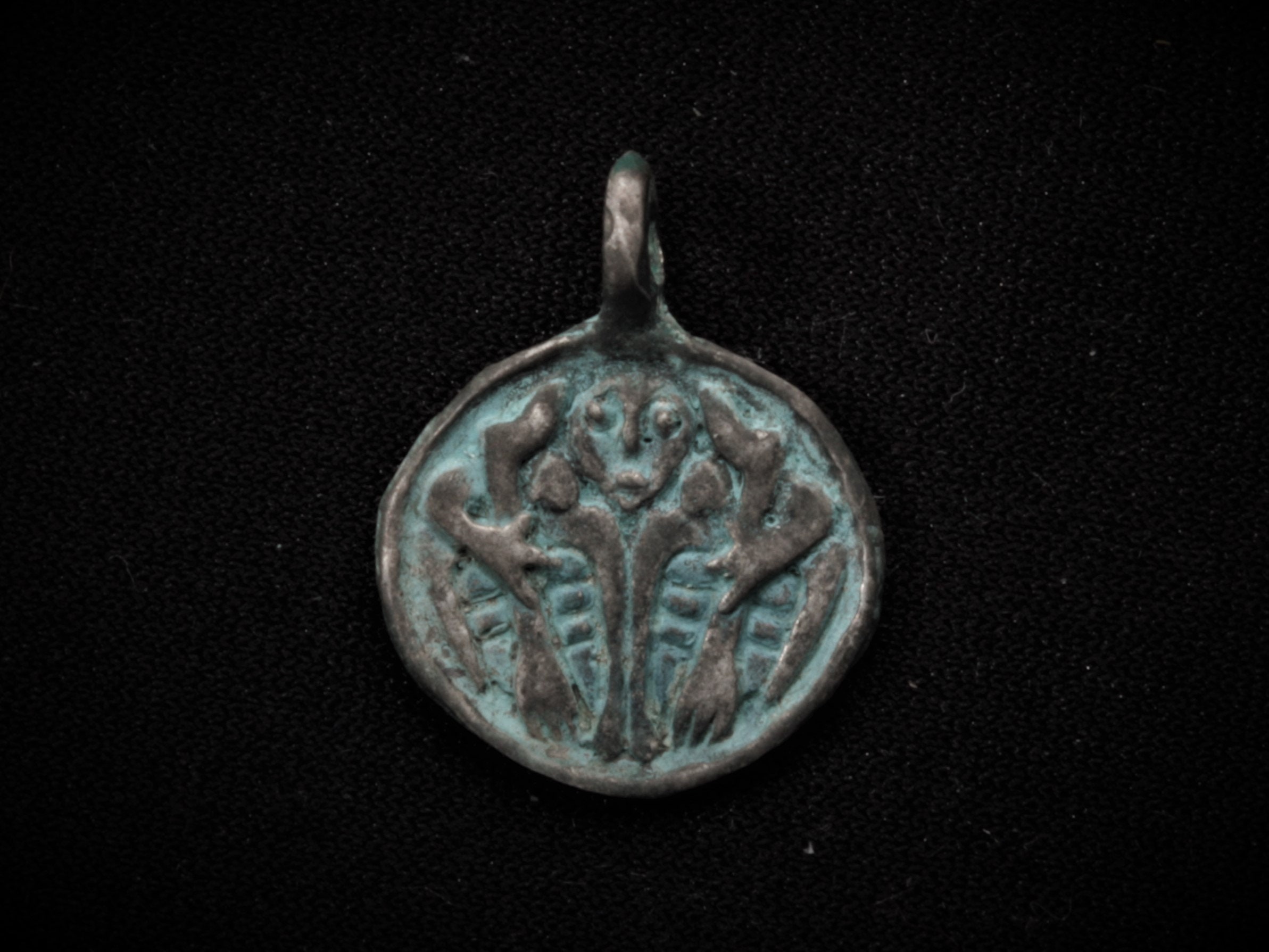 Pendant odin With Crows Hugin and Munin. Amulet in - Etsy