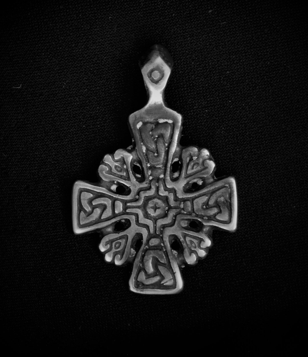 Silver Cross Viking Style 10th-11th CAD . Medieval Cross. Age of the ...