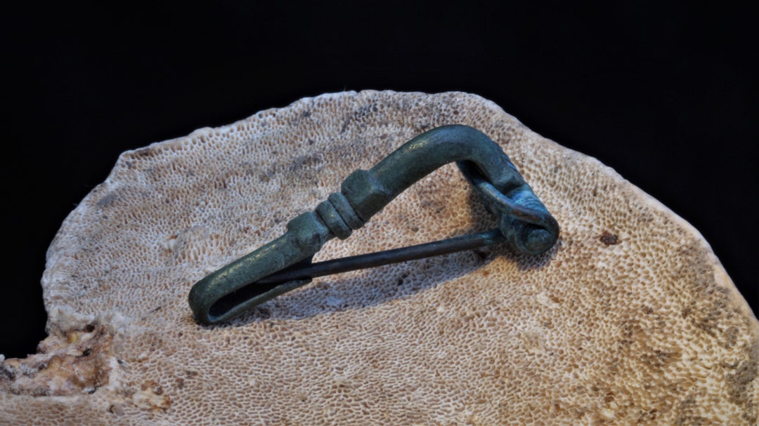 Classical Roman P-shaped Fibula (brooch) of the Late Roman Period. III ...