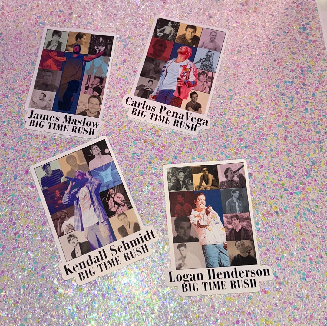 BTR Eras Stickers - Etsy