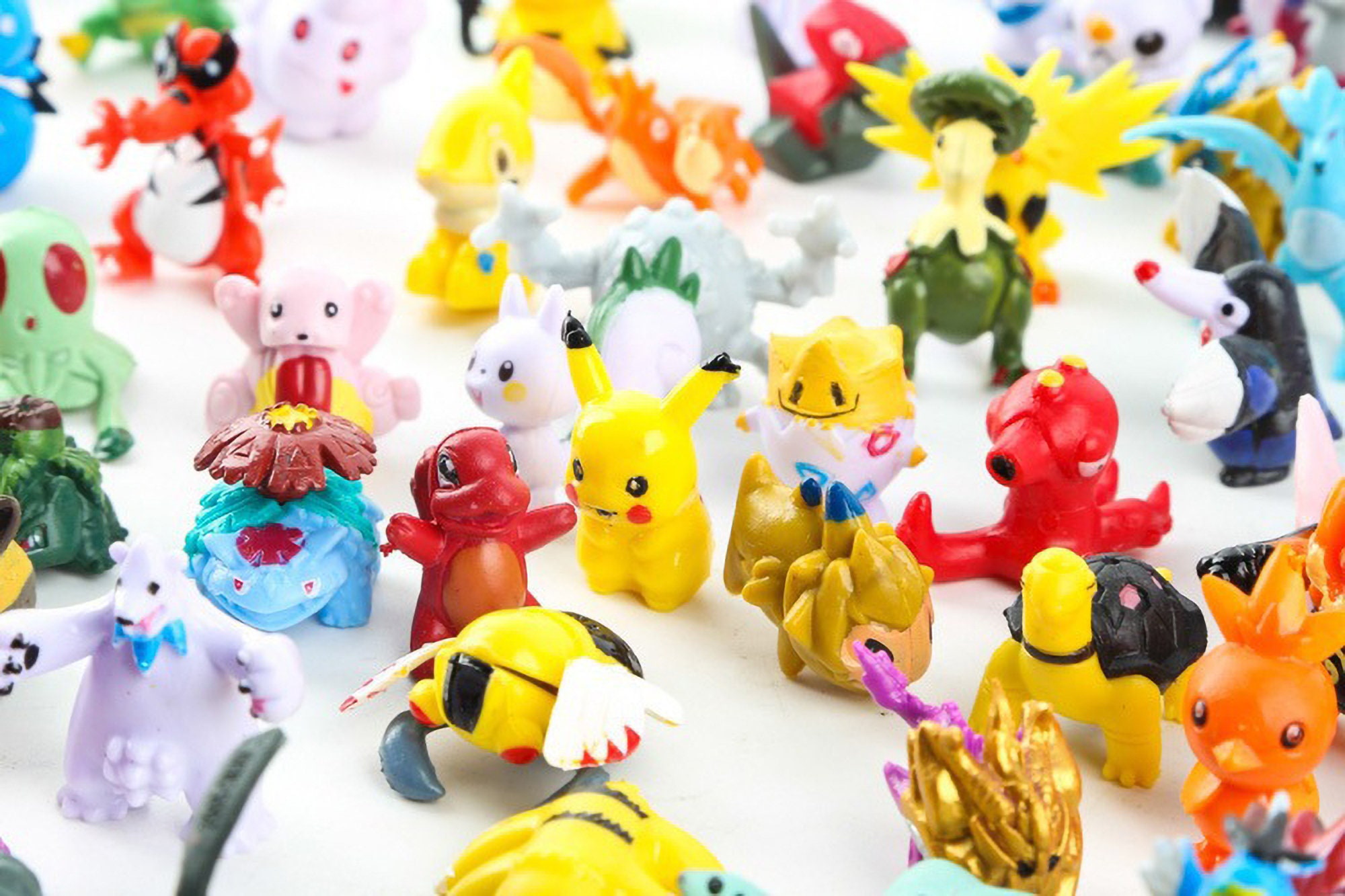144pcs Pokemon Mini Figures Anime Figures Pokemon Figures | Etsy