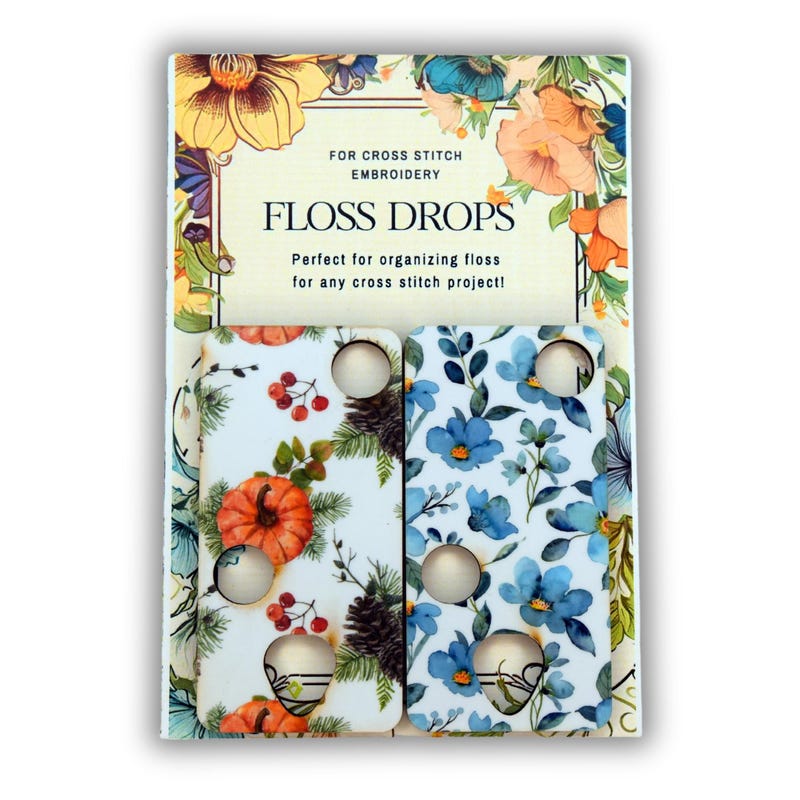 Floss Drops and Storage - Etsy