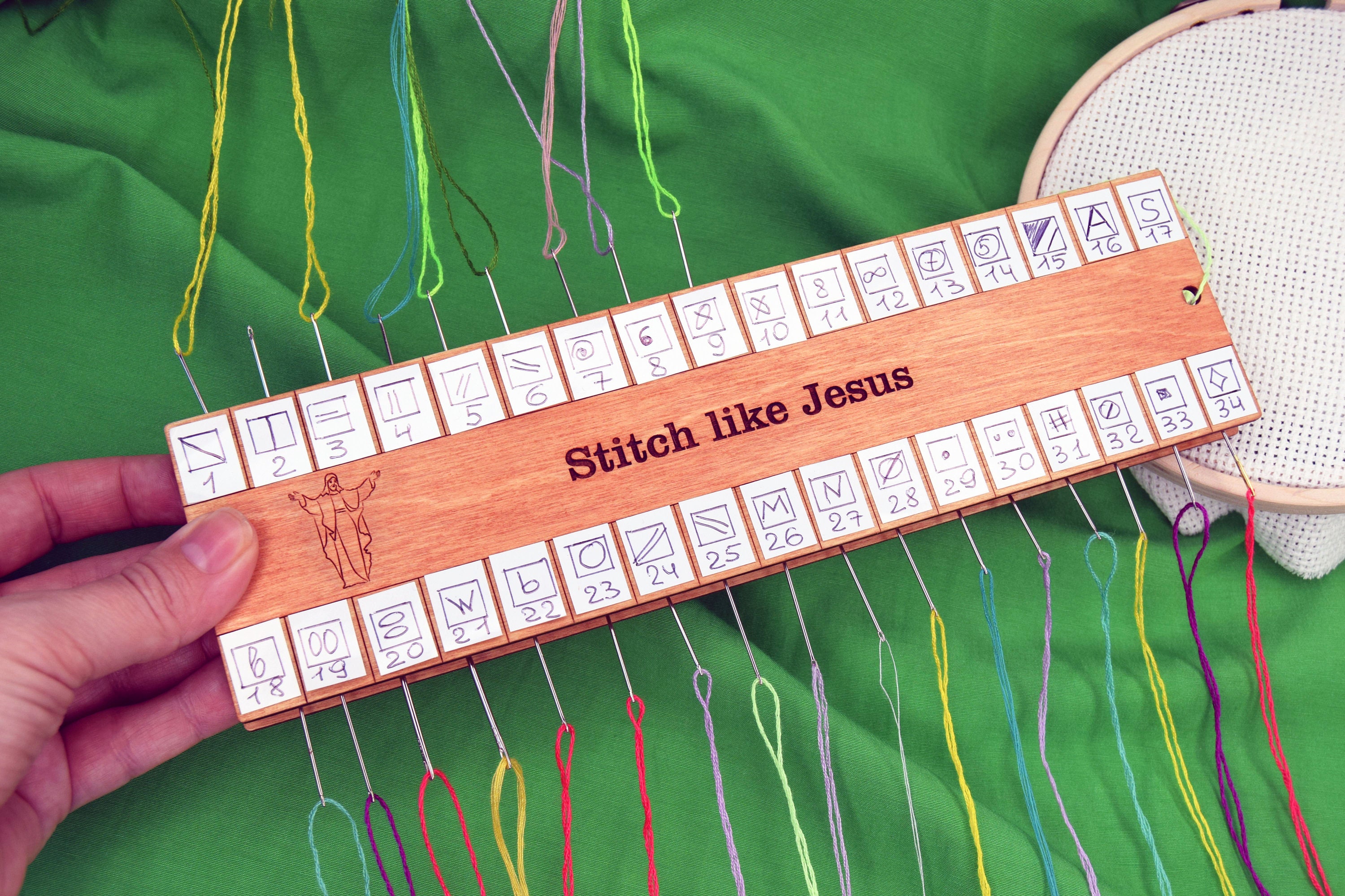 Cross Stitch Floss Organizer Thread Storage Embroidery Tool for Cross ...