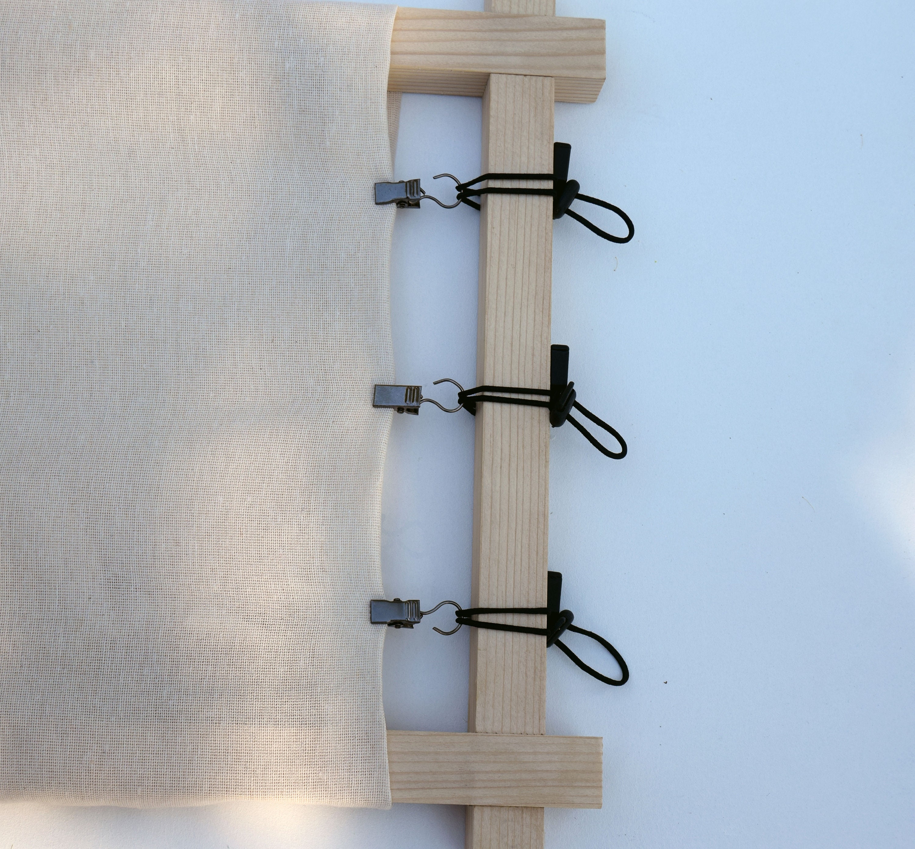 Black Tensioners for Embroidery Frames Set of 6 Side Tensioners for ...