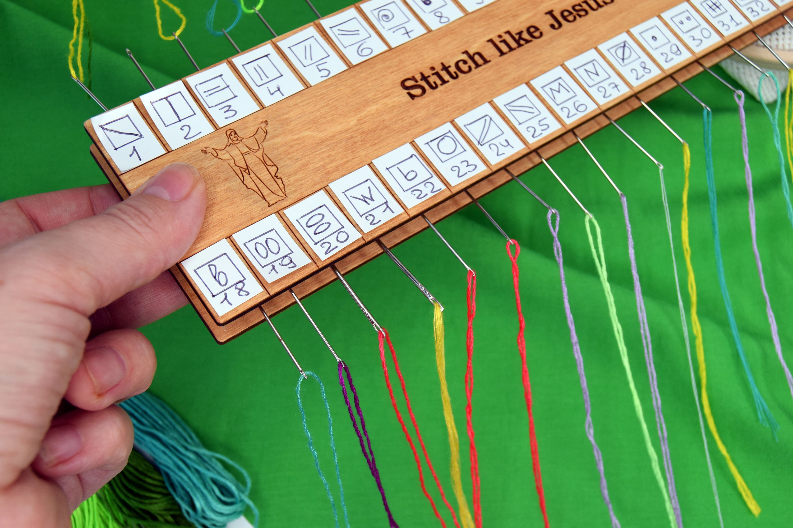 Cross Stitch Floss Organizer Thread Storage Embroidery Tool for Cross ...