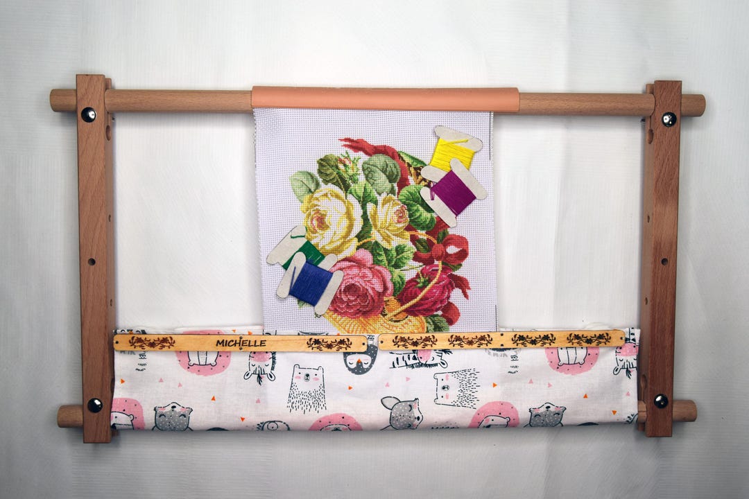 Grime Guard Scroll Frame Embroidery Frame Embroidery Stand Needlework ...