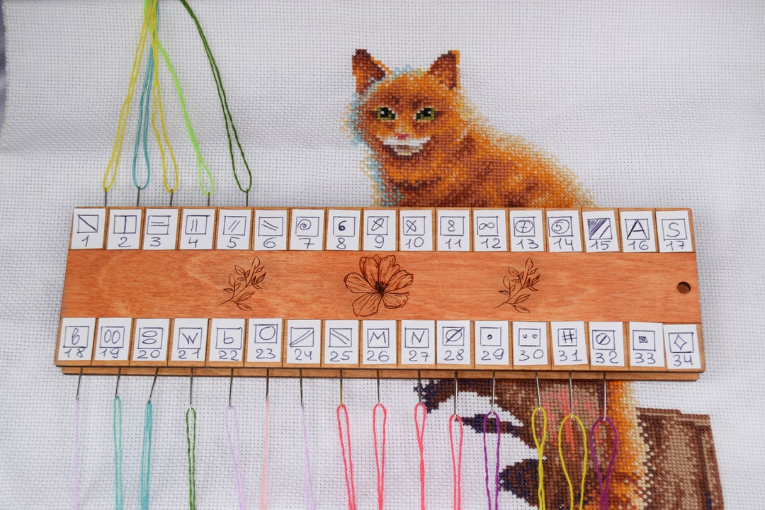 Cross Stitch Floss Organizer Thread Storage Embroidery Tool for Cross ...