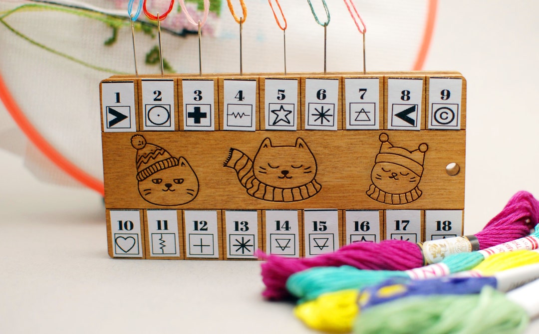 Embroidery Floss Holder Cross Stitch Floss Organizer Thread Storage ...