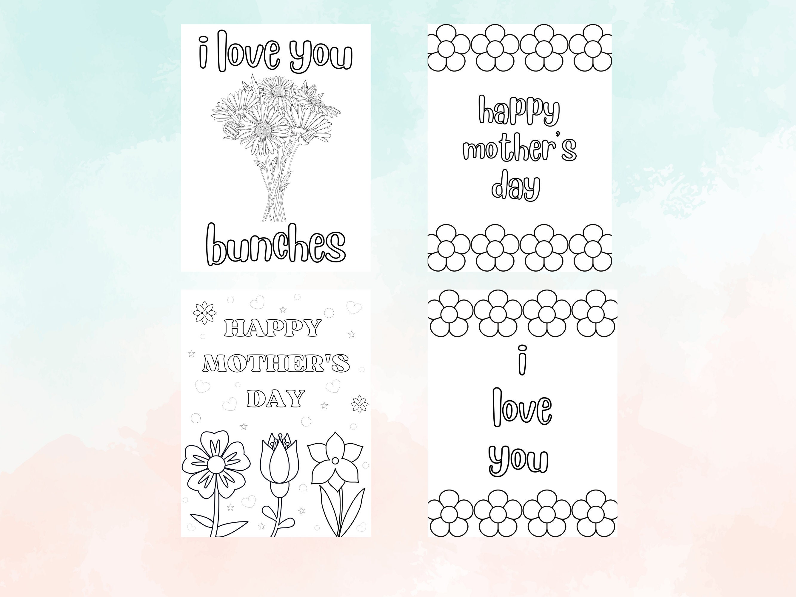 Mother's Day Printable and Coloring Sheets All About Mom Worksheet ...