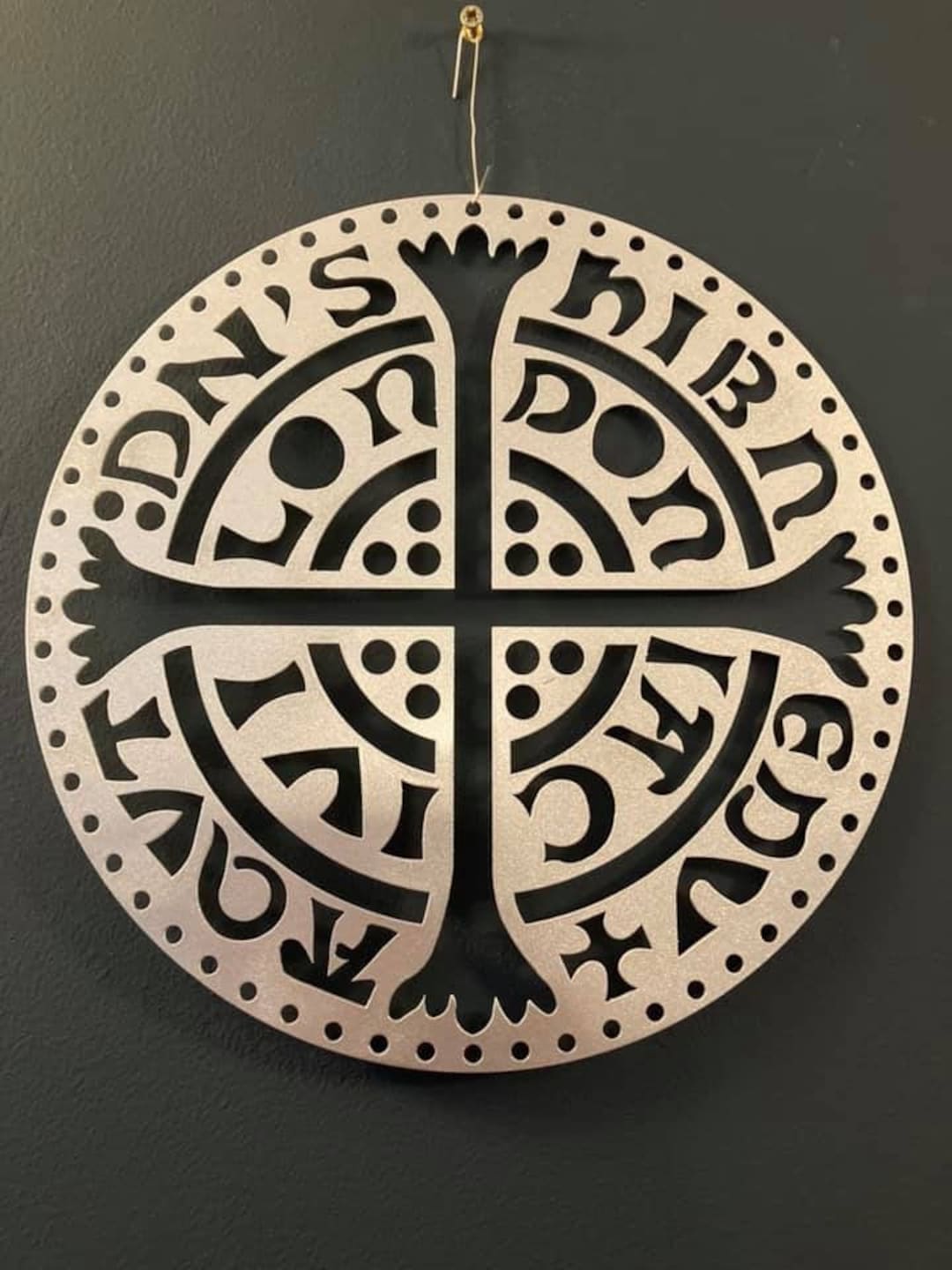 Metal Wall Art Hammered Coin Metal Detector Gift - Etsy