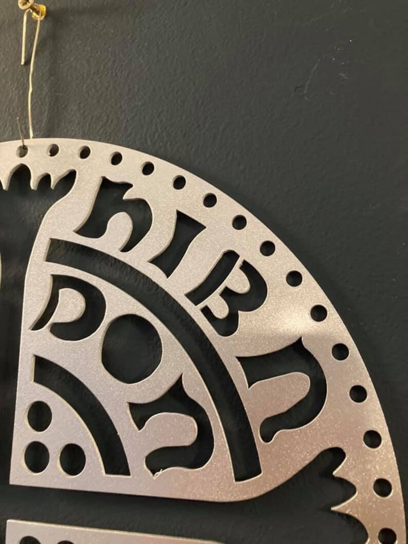 Metal Wall Art Hammered Coin Metal Detector Gift - Etsy