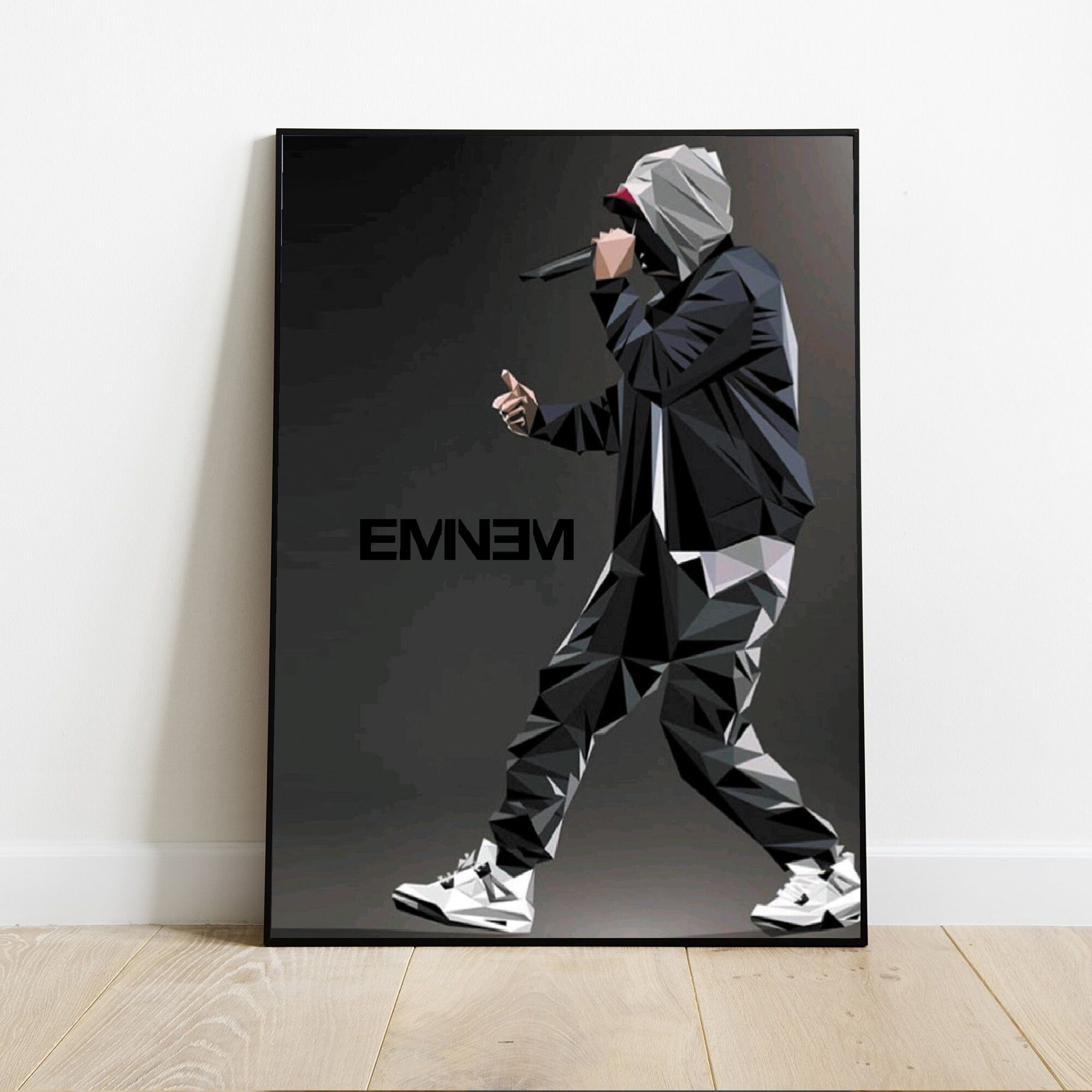 Eminem Canvas Eminem Poster Rap God Rap Music Poster Music | Etsy