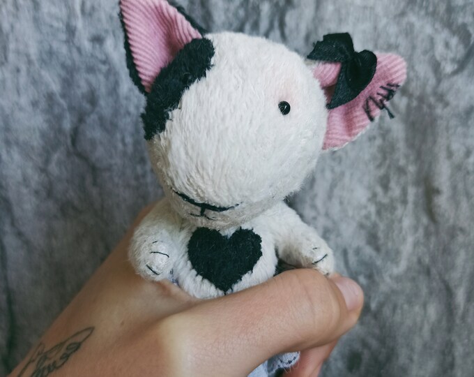 Cute Bull Terrier Toy, Teddy Bull Terrier, Collectible Bull Terrier ...