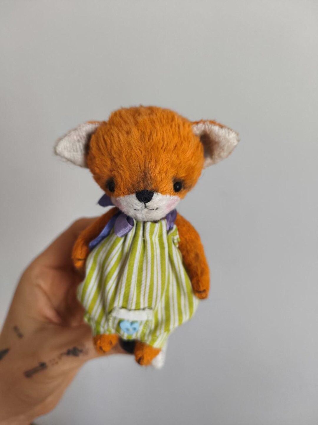 Teddy Fox Doll, Vintage Teddy Fox, Cute Little Fox, Dressed Little Fox ...