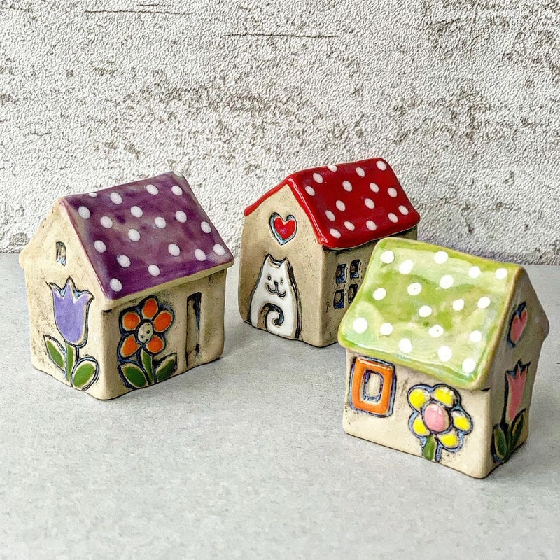 Tiny House Ceramic - Etsy