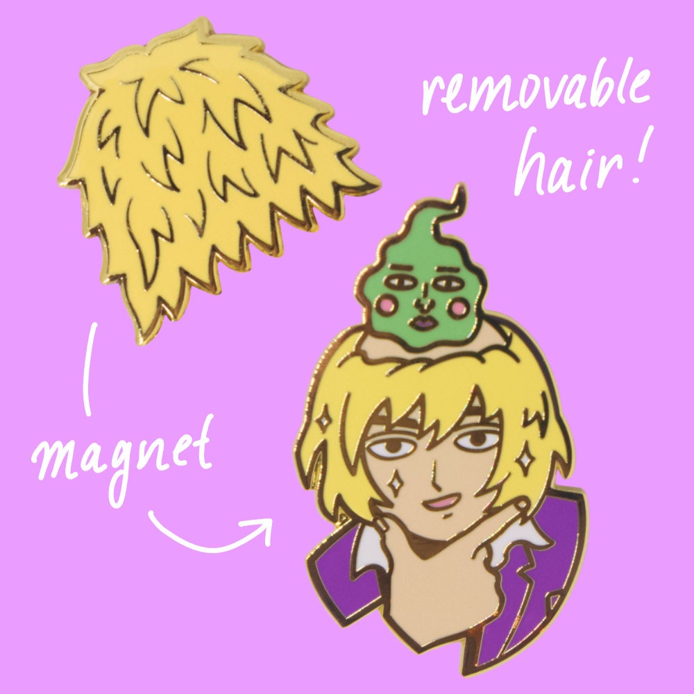 Teru/dimple Enamel Magnet Pin - Etsy