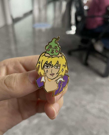 Teru/dimple Enamel Magnet Pin - Etsy