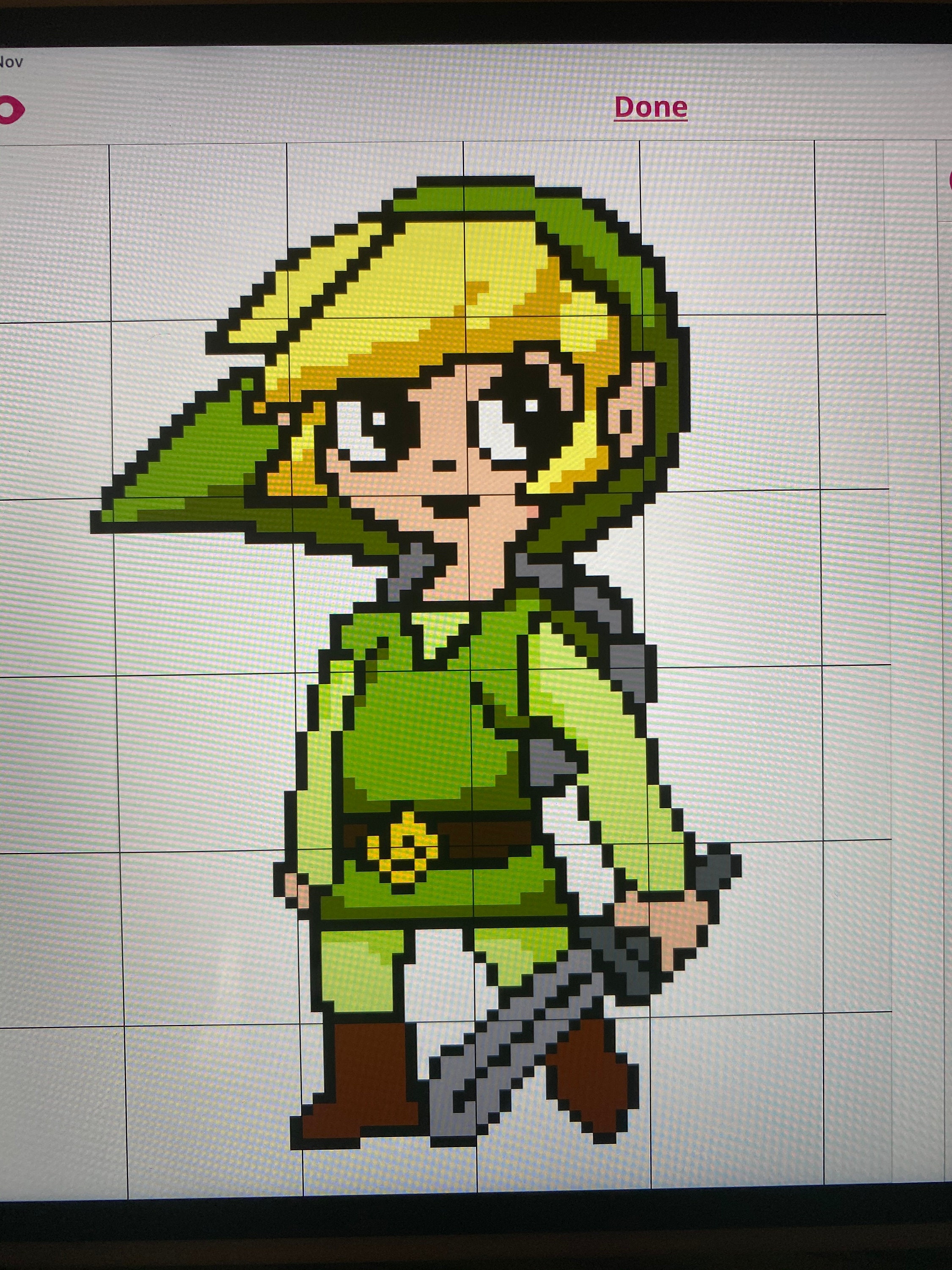 Link Cross Stitch Pattern - Etsy