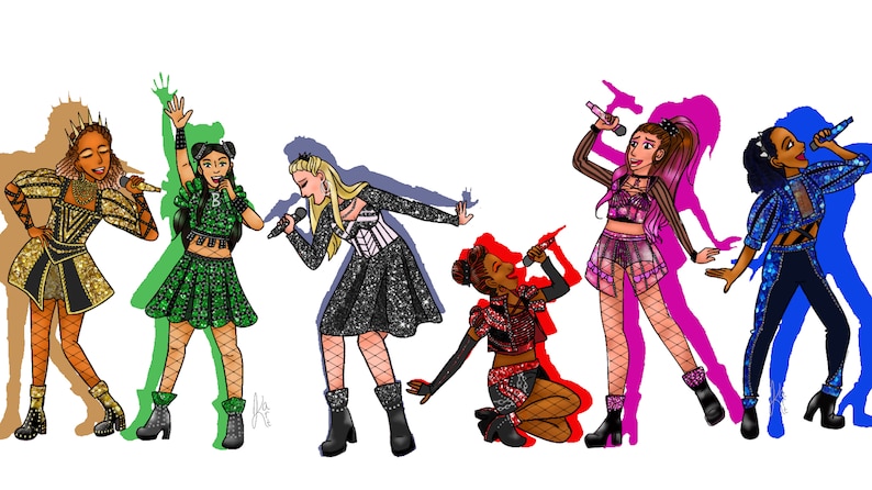Six Queens Fanart Print - Etsy