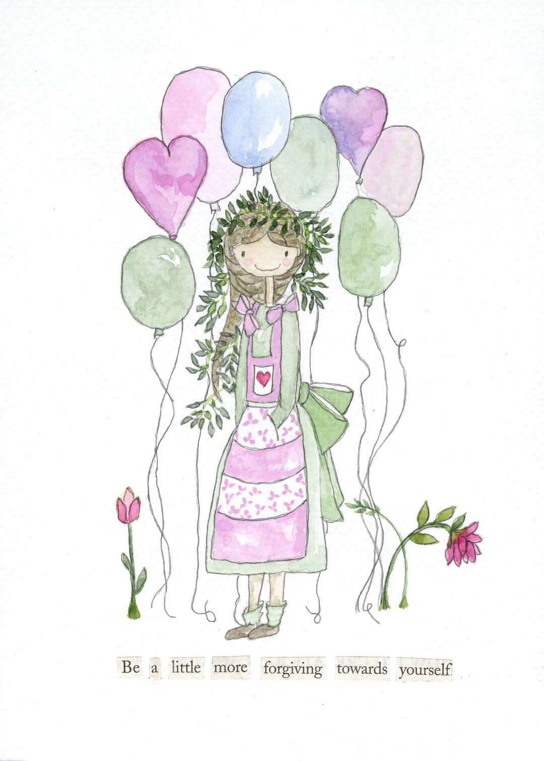 Forgive Yourself 8x10 Giclée Print - Etsy