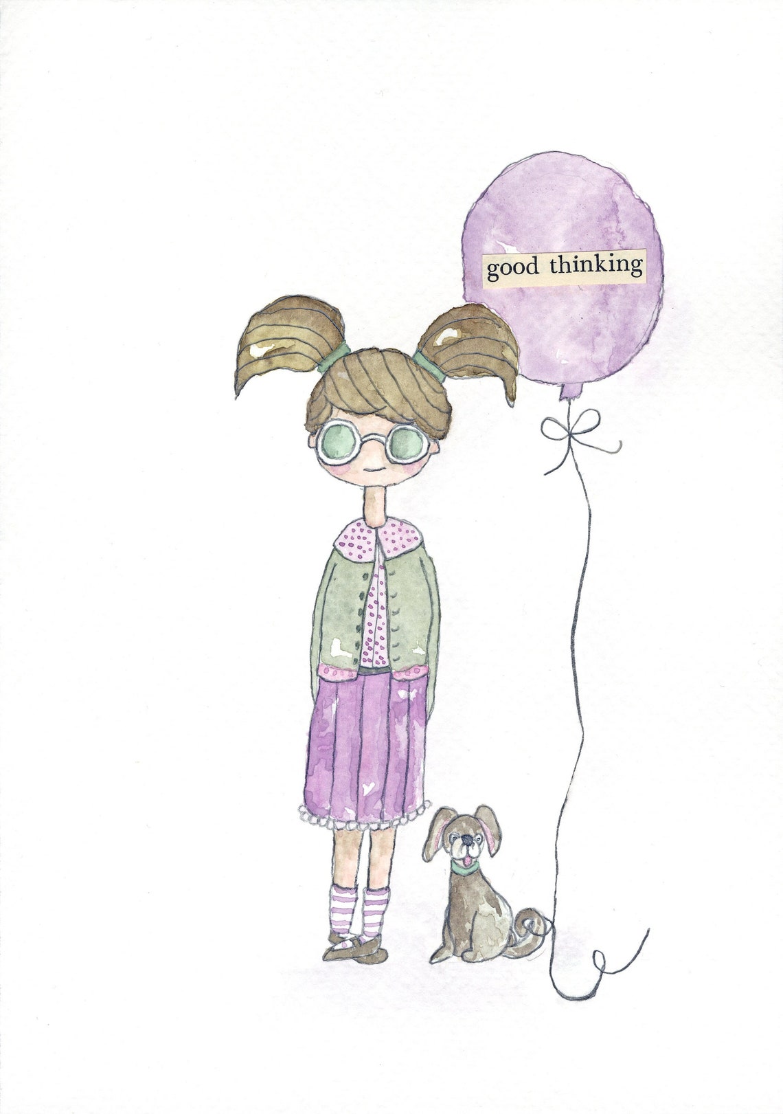 Good Thinking 8x10 Giclée Print - Etsy