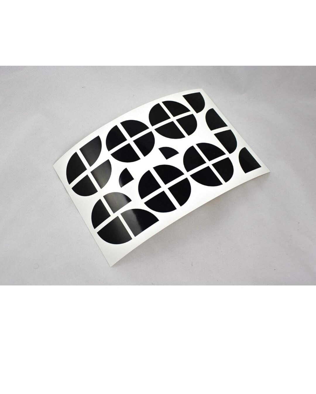 30pcs Gloss Black Car Logo Corner Stickers for All Car or Motorcycle ...